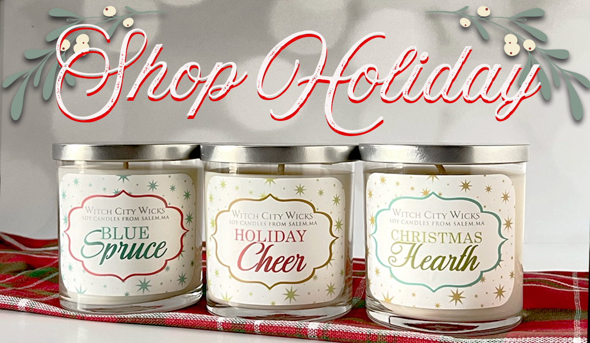 Witch City Wicks Salem's gothic witchy hand-crafted soy candles